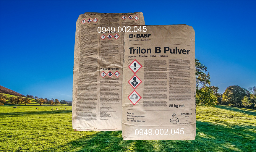 TRILON B - Nguyên liệu EDTA Đức giúp khử kim loại nặng, xử lý phèn