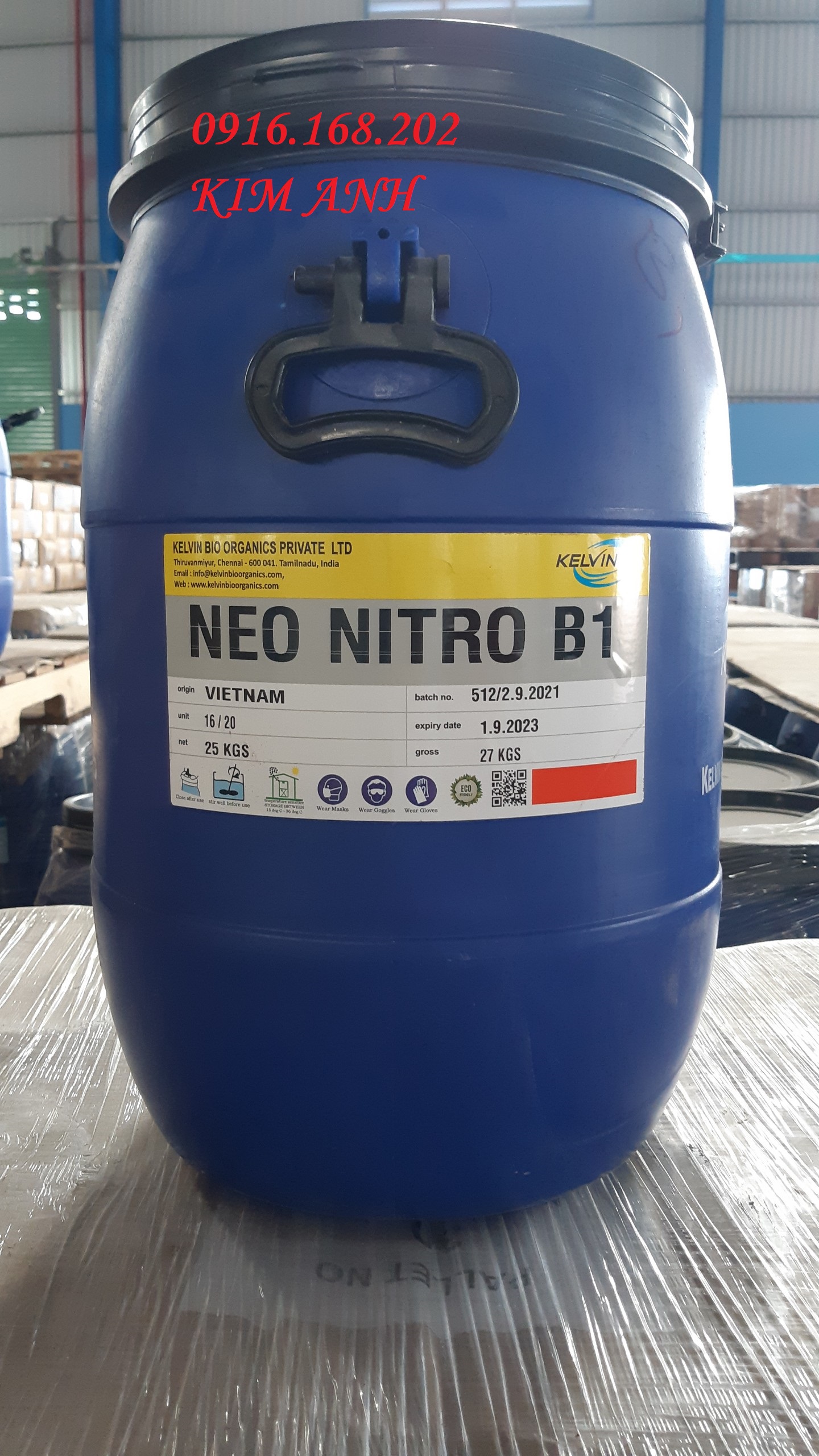 NEO NITRO B1: Vi sinh bột xử lý đáy ao